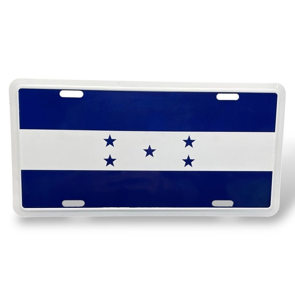 Accents | Honduras Flag 6x12 Aluminum License Plate Sign | Poshmark